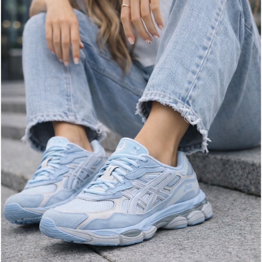 ASICS-GEL-NYC STORM CLOUD PURE SILVER - Karlitos
